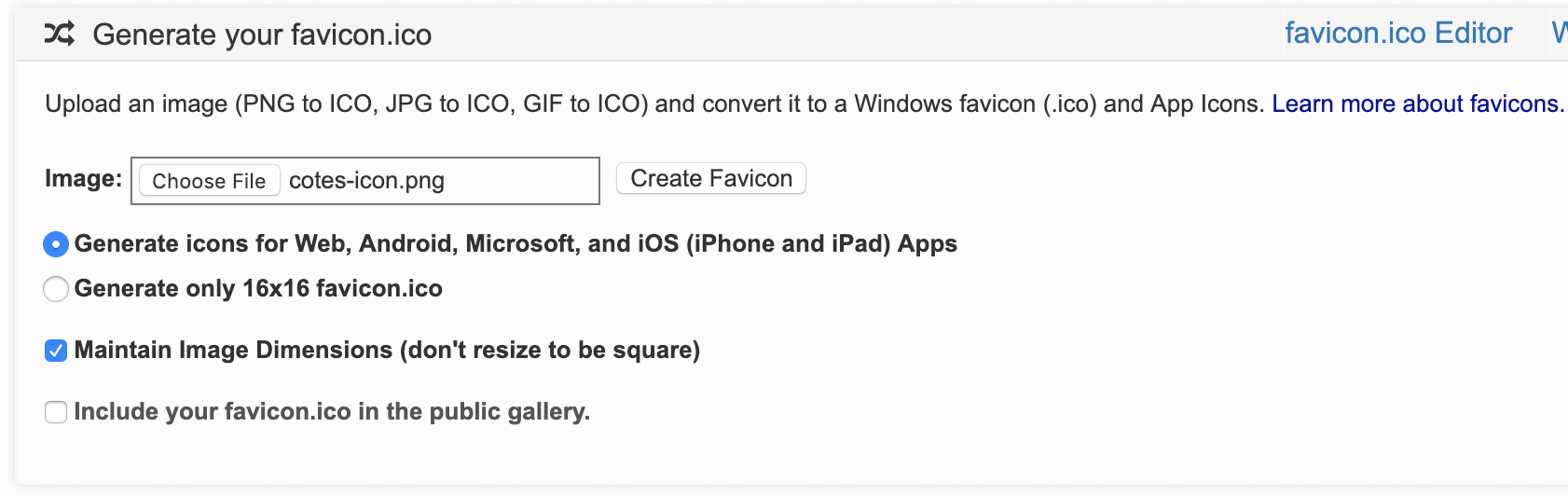 Customize the Favicon | cuidianjay